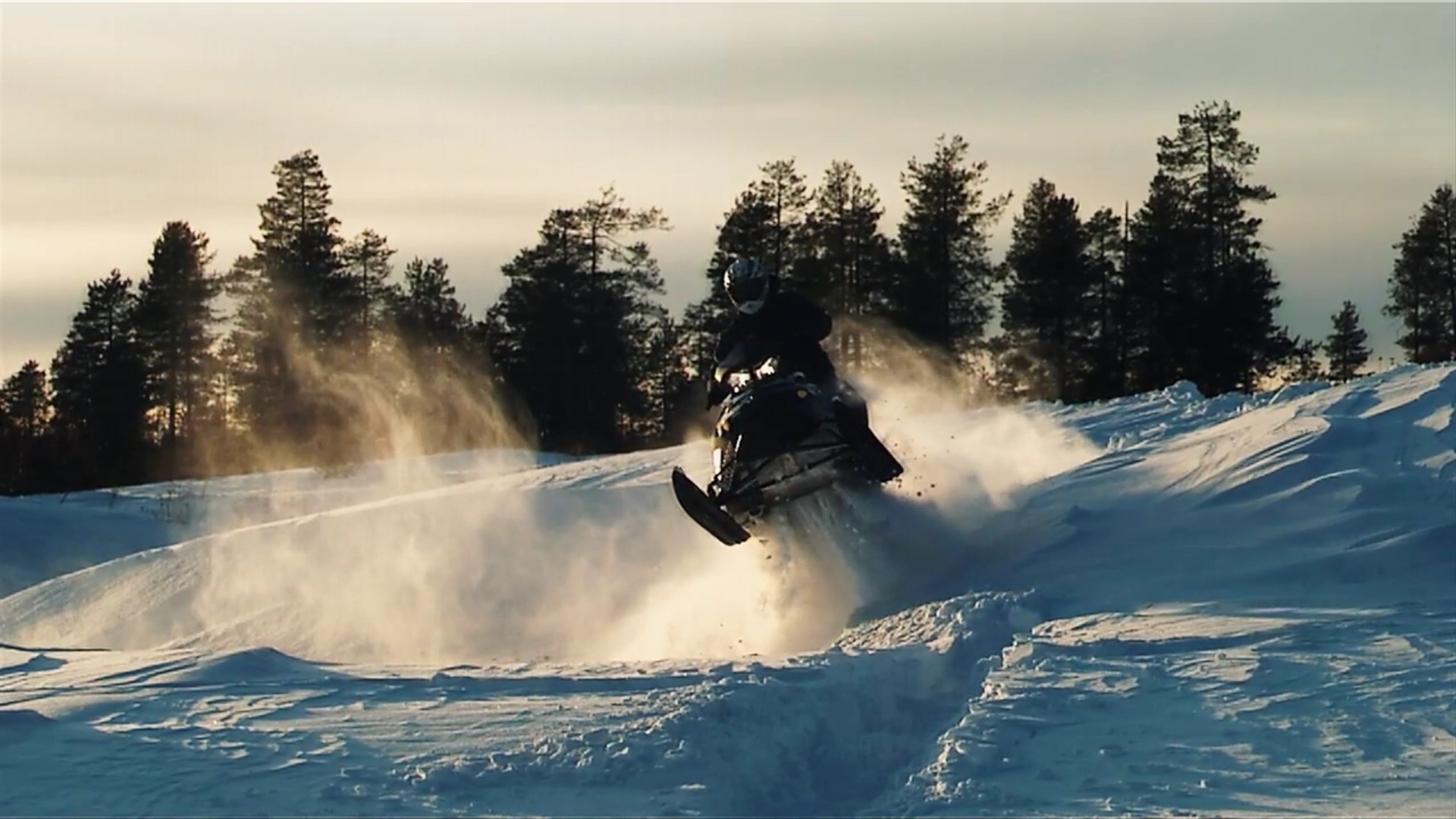 Snowmobile Adventure: Conquering Winter Trails in Style