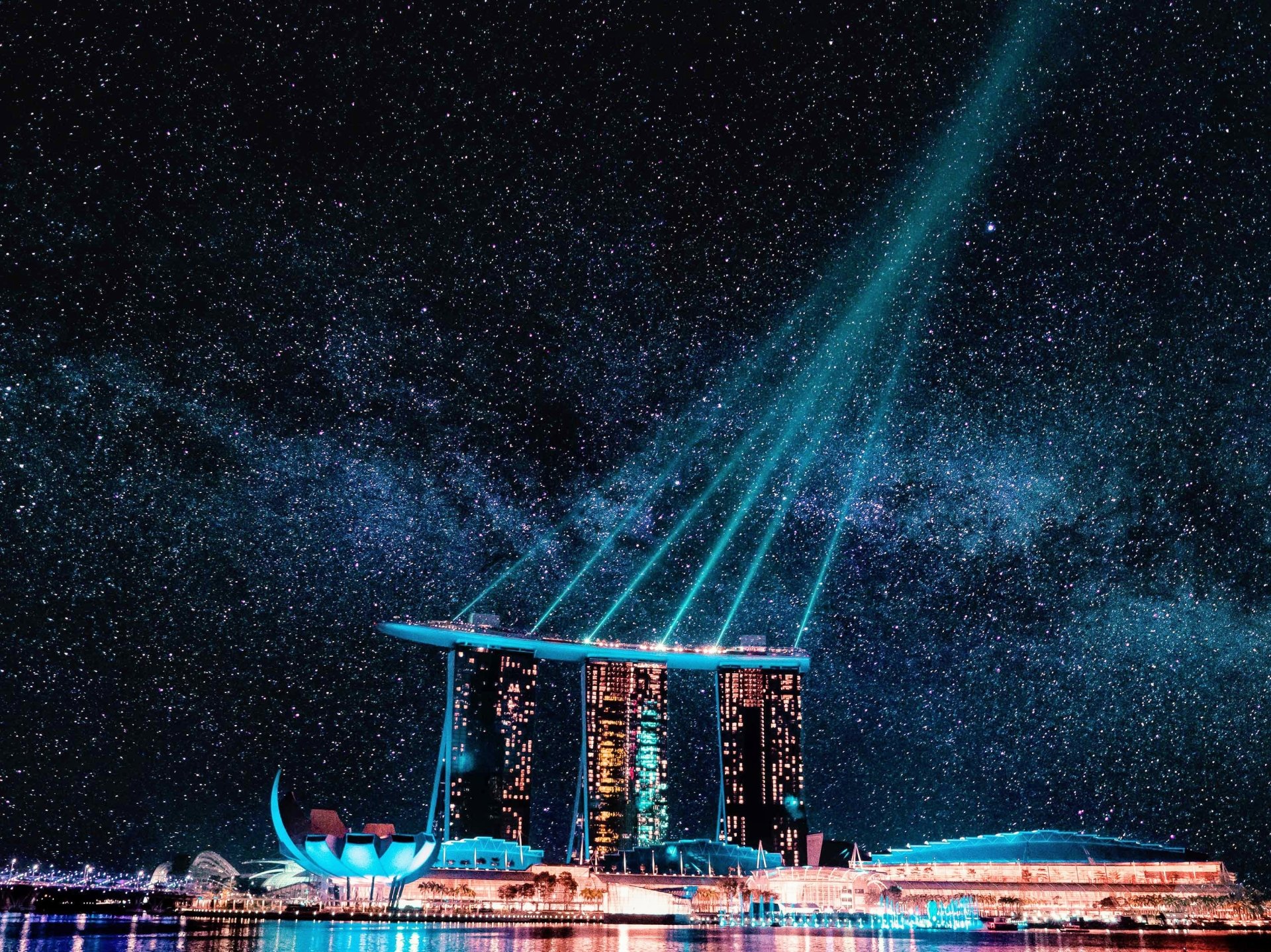 Download Star Man Made Marina Bay Sands Image