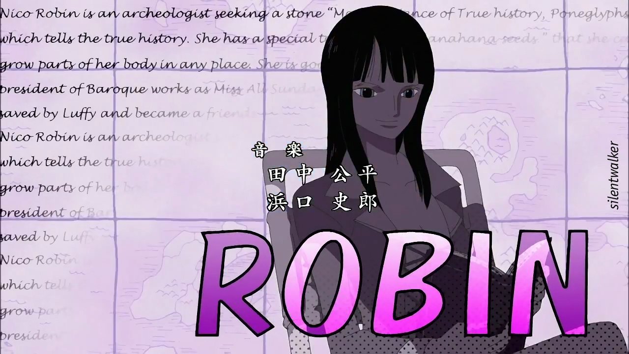 Nico Robin: The Archaeologist of One Piece