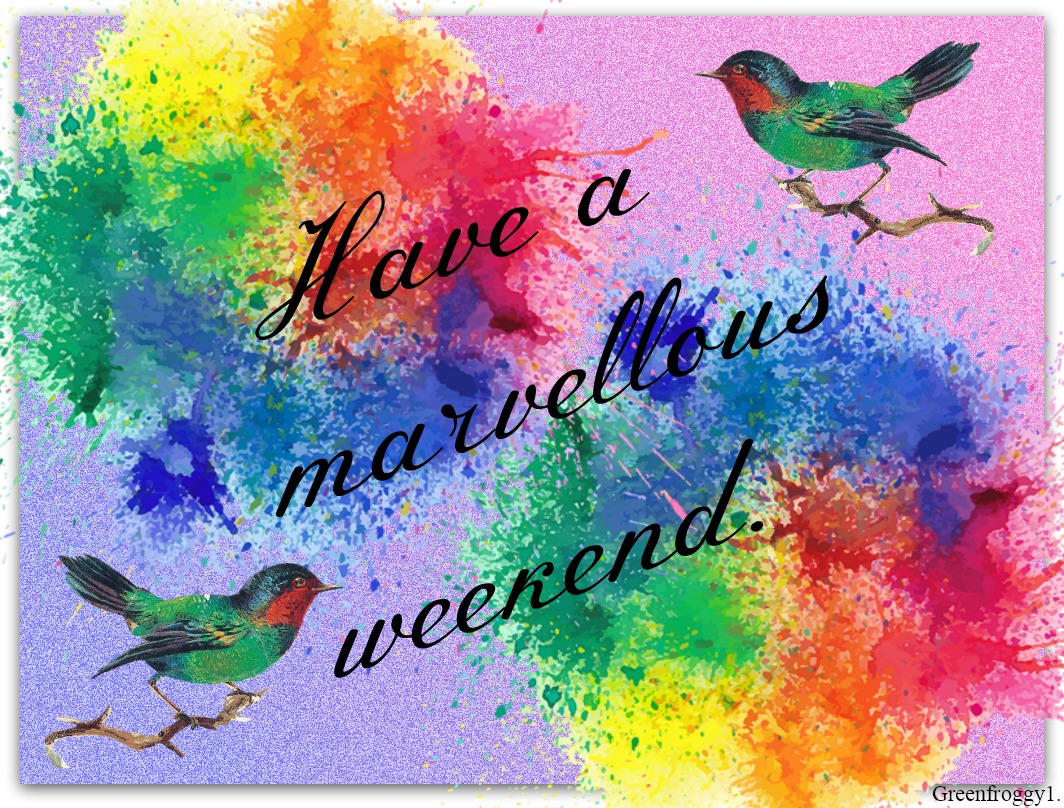 MARVELLOUS WEEKEND by GREENFROGGY1 - Image Abyss