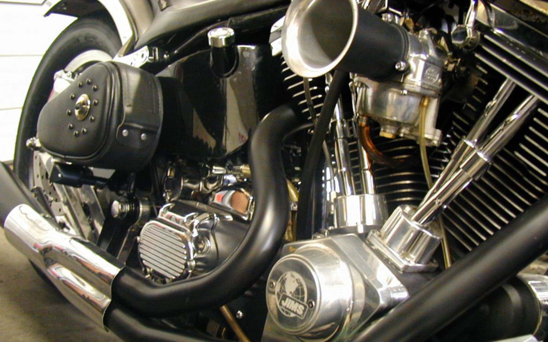Iconic Harley-Davidson Motorcycle Engine