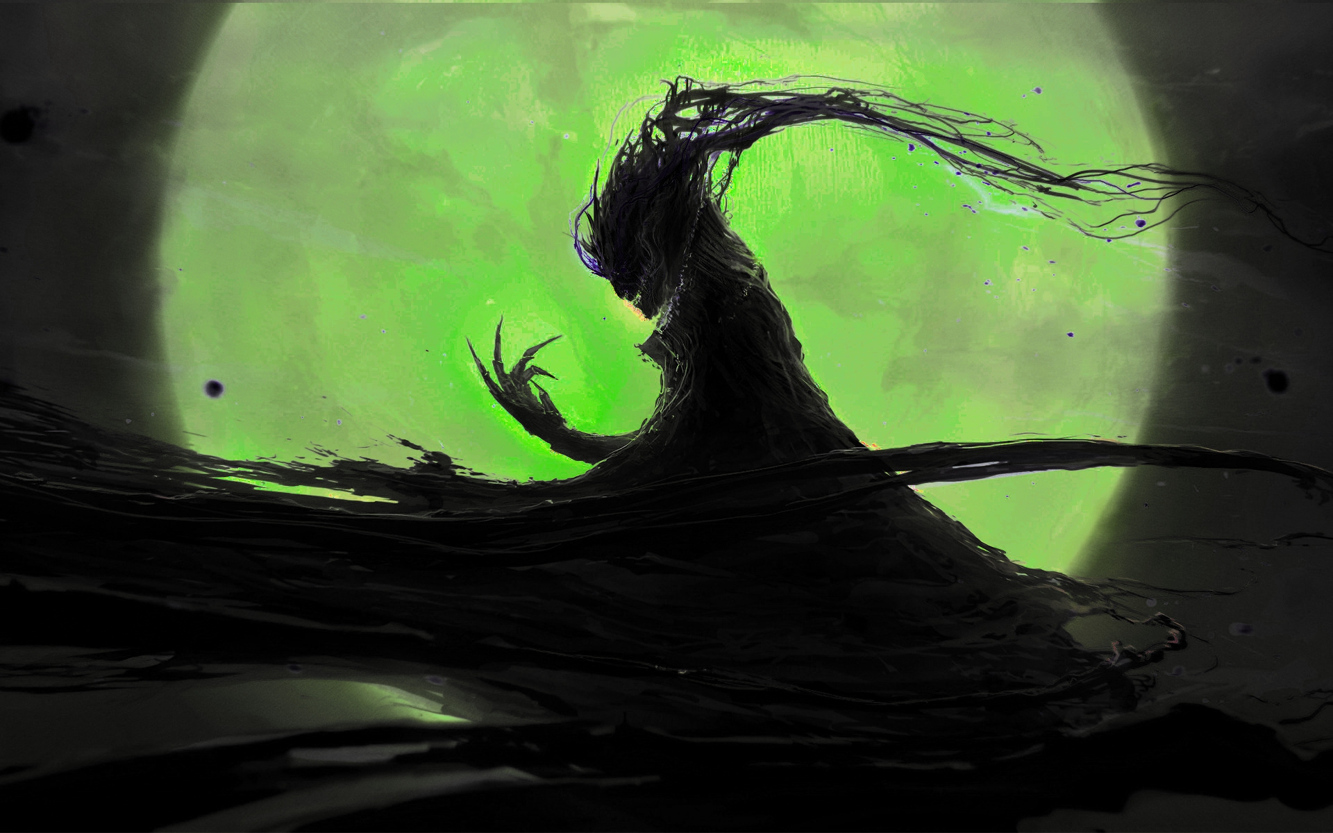 Shadow Wraith of the Emerald Moon