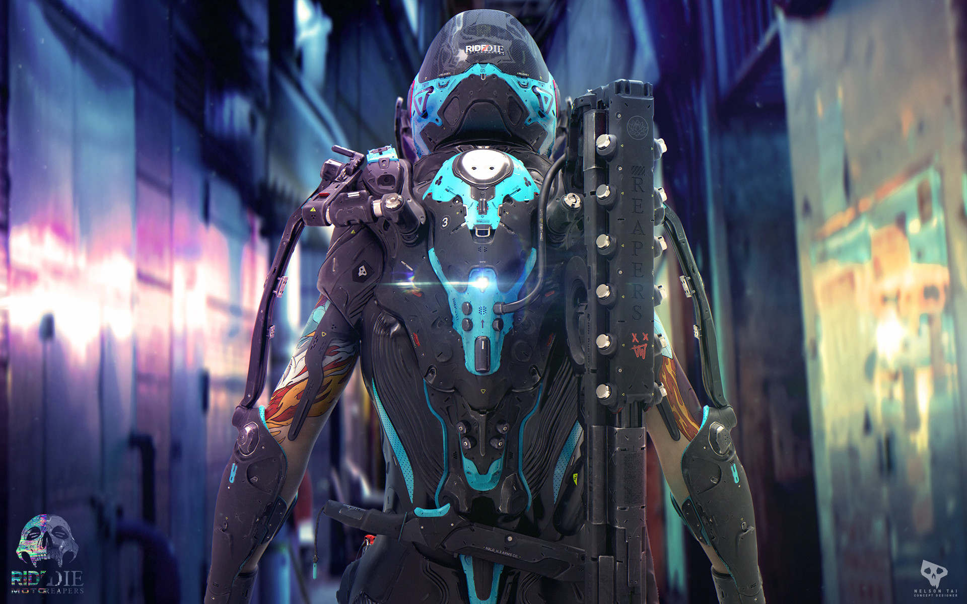 Download Sci Fi Cyborg Image