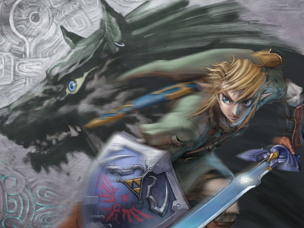 The Legend Of Zelda Twilight Princess Link Wolf