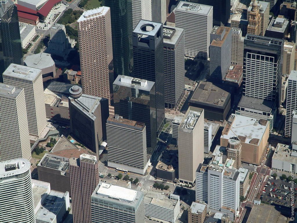 Man-Made Cityscape: Towering Buildings