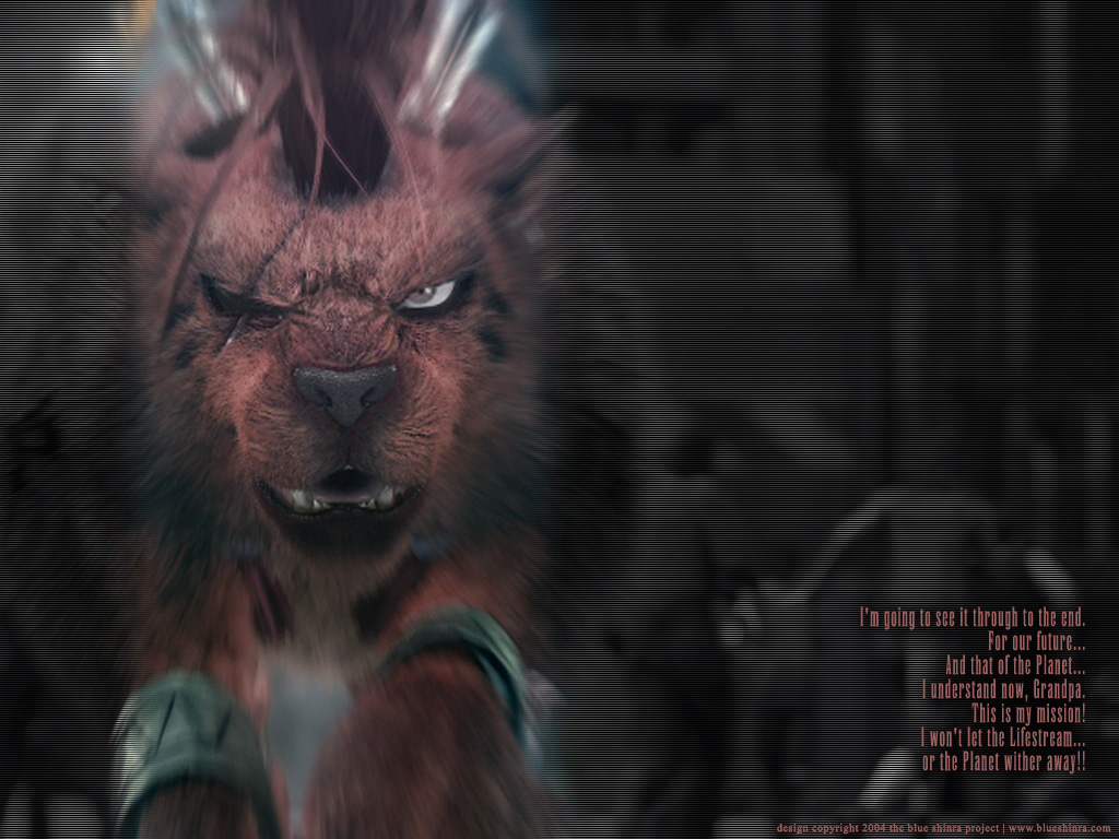 Red XIII: Iconic Hero from Final Fantasy VII: Advent Children