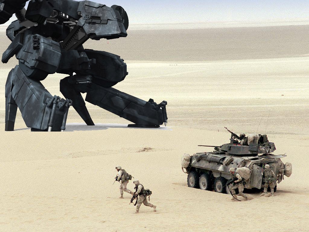 Metal Gear Showdown: Soldiers vs. Tank in Epic Video Game Battle