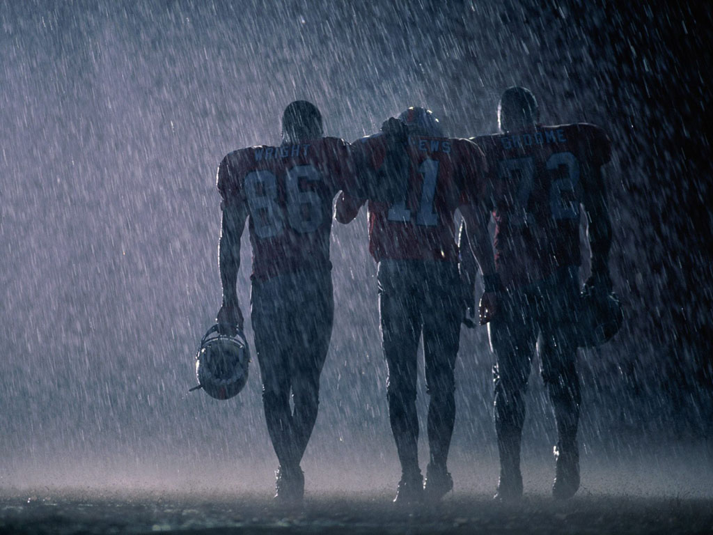 Resilience on the Field: A Rainy Football Night