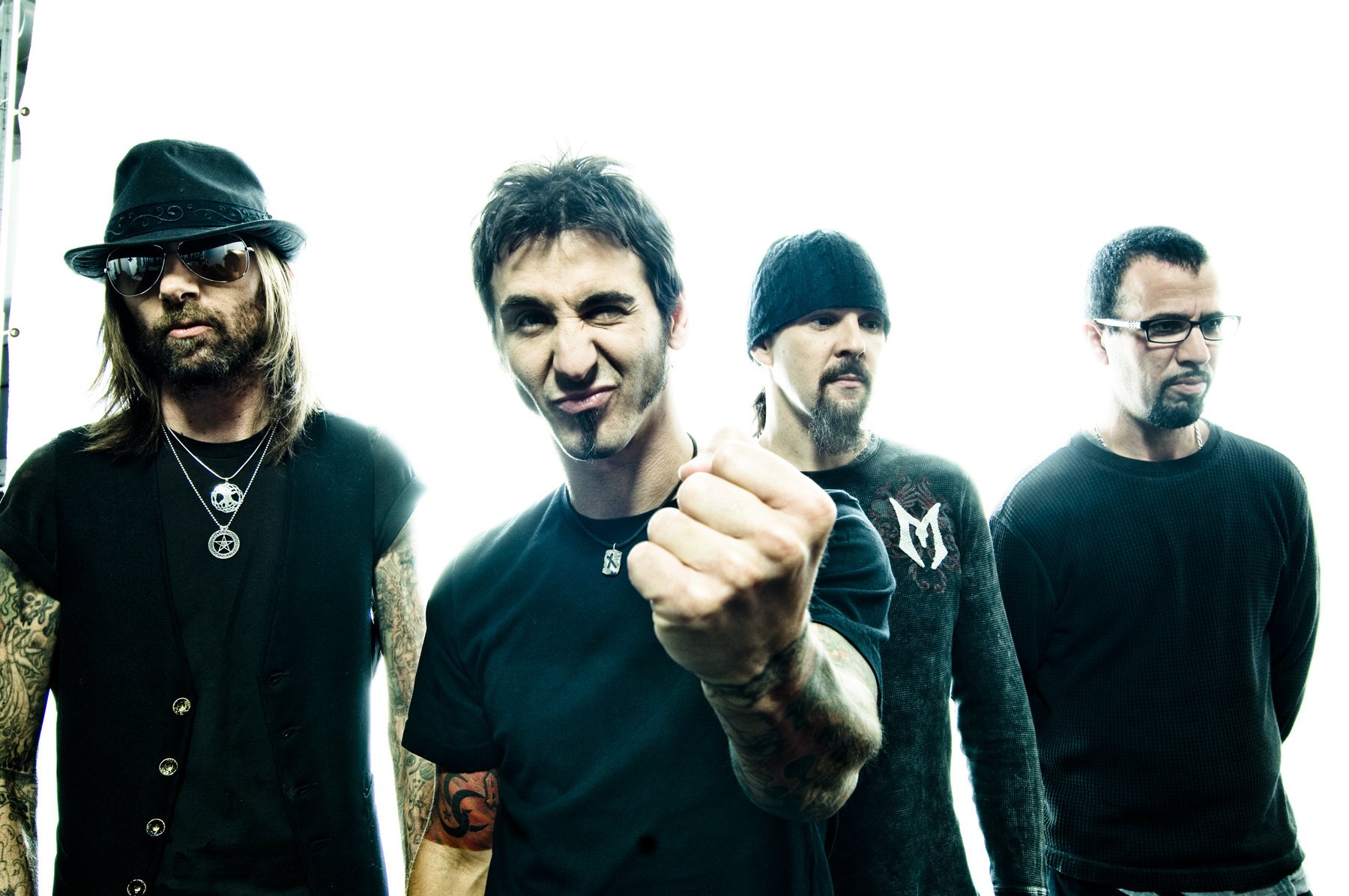 Download Music Godsmack Rock Band Musician Group Photo Image