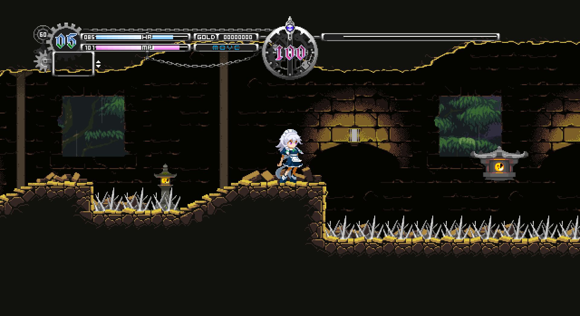 Download Video Game Touhou Luna Nights Platformer Indie Game Pixel Art ...