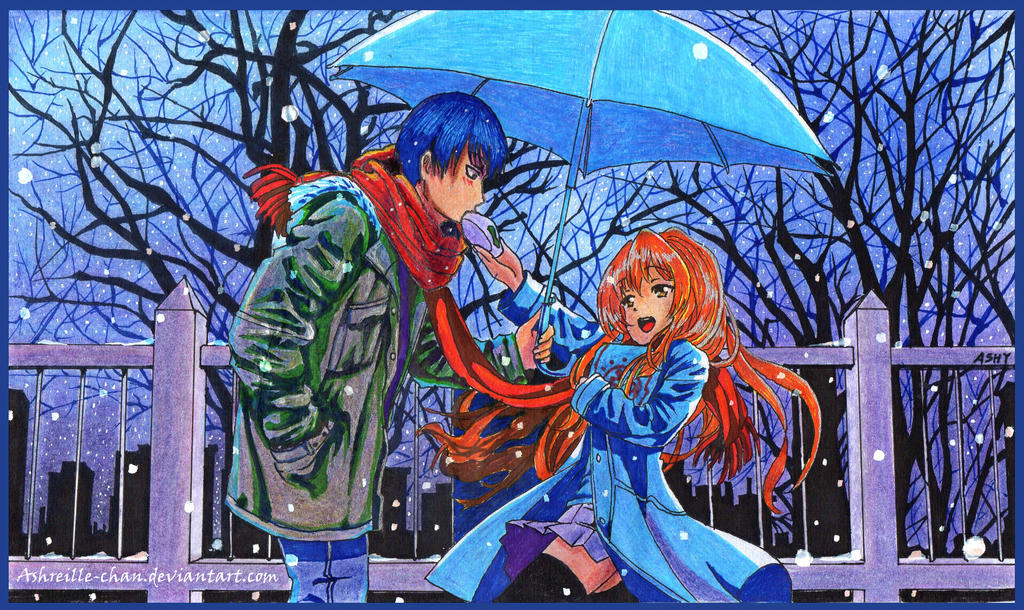 Download Ryuuji Takasu Taiga Aisaka Anime Toradora! Image