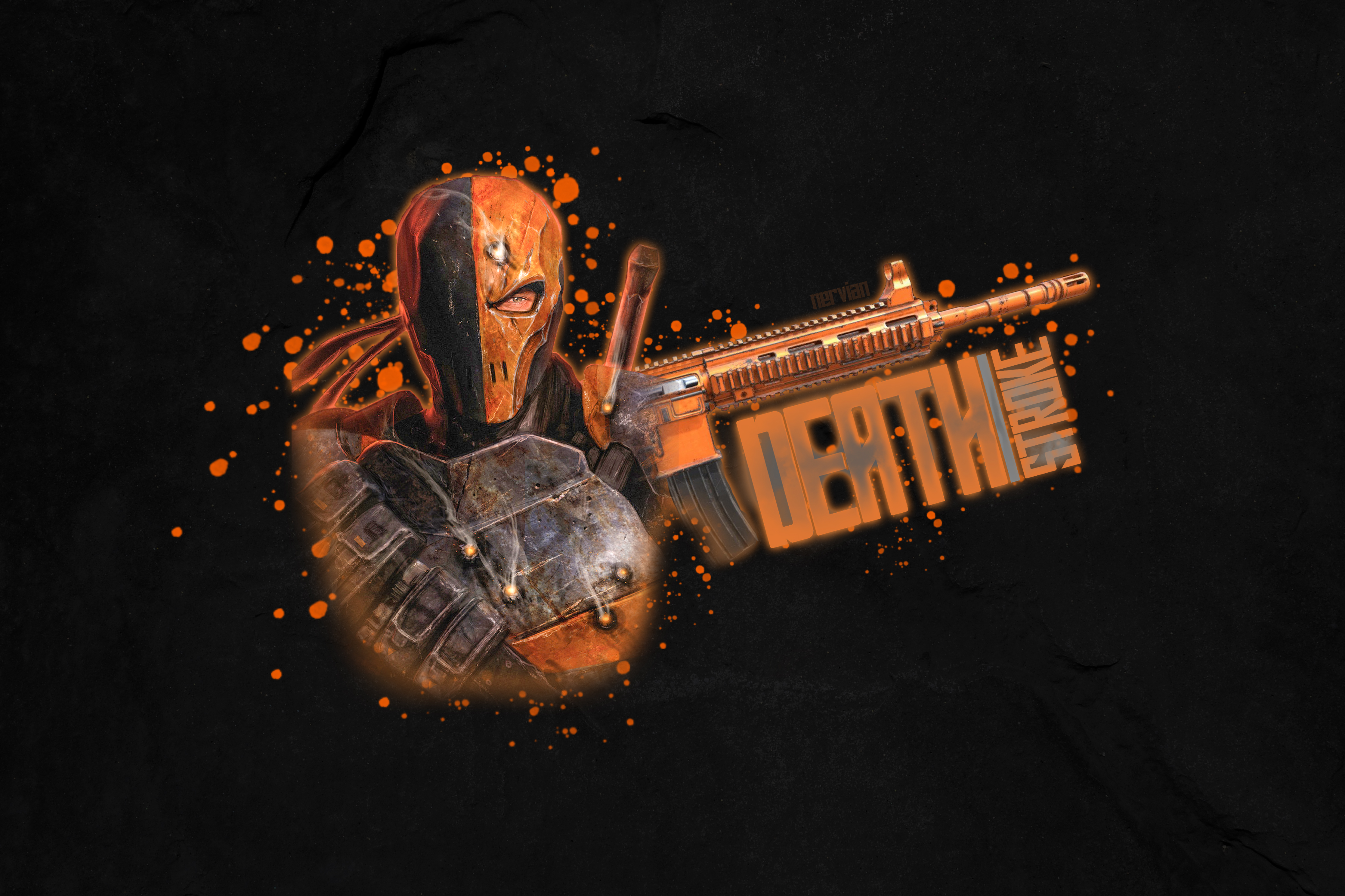 Deathstroke 화살표 배경 화면 1920x1080