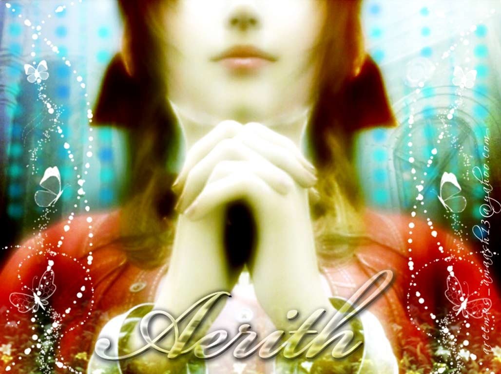 Download Aerith Gainsborough Anime Final Fantasy VII: Advent Children Image