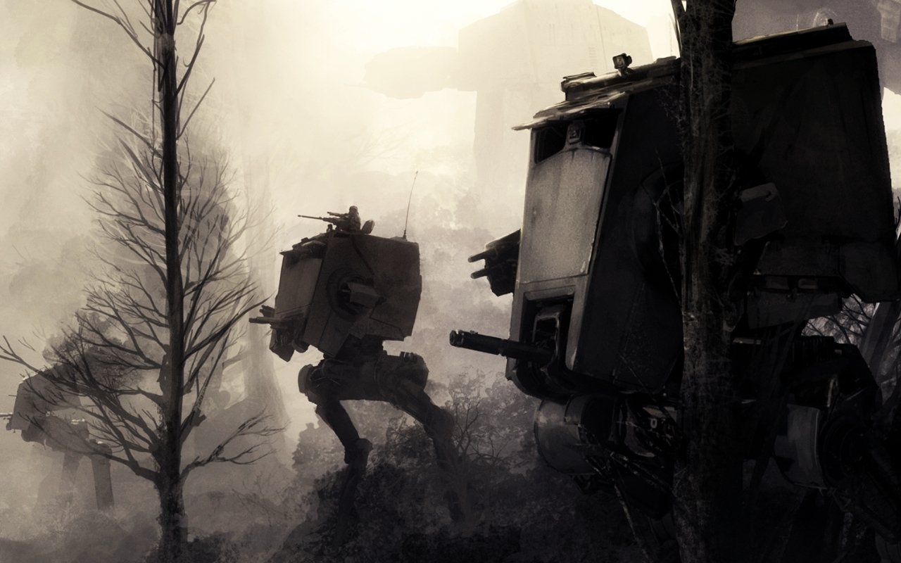 Star Wars: Fog of War Moves the AT-ST