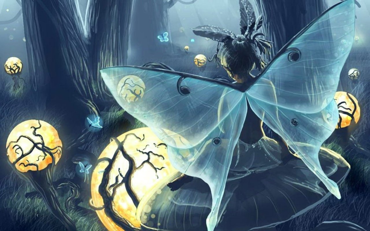 Enchanted Twilight: The Fairy’s Luminous Flight