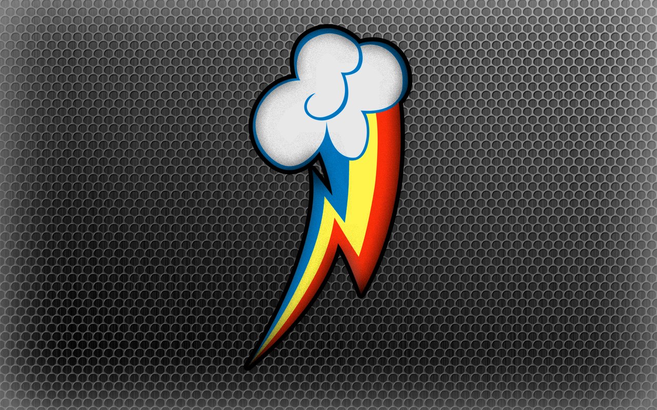 Rainbow Dash Emblem – My Little Pony: Friendship Is Magic Iconic Symbol