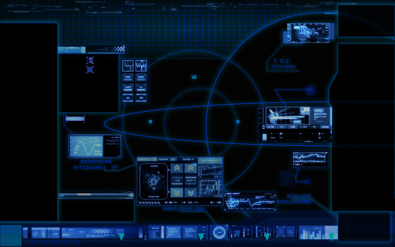 Advanced User Interface - Status Screen - Image Abyss