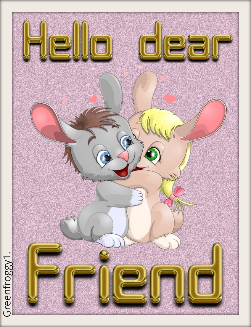 HELLO FRIEND by GREENFROGGY1 - Image Abyss
