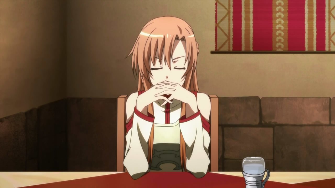 Asuna Yuuki: A Moment of Reflection in Sword Art Online