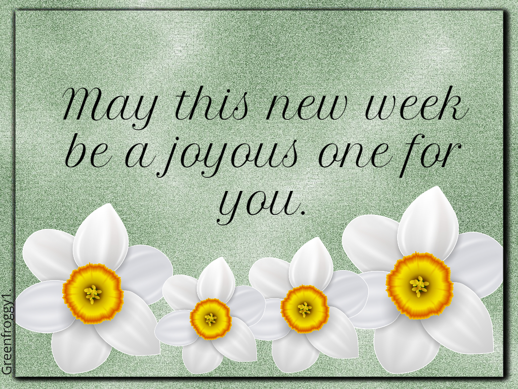 NEW WEEK by GREENFROGGY1 - Image Abyss