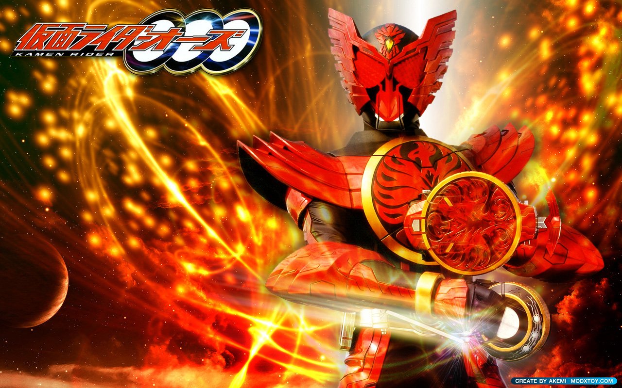 Kamen Rider OOO: The Fiery TV Legend