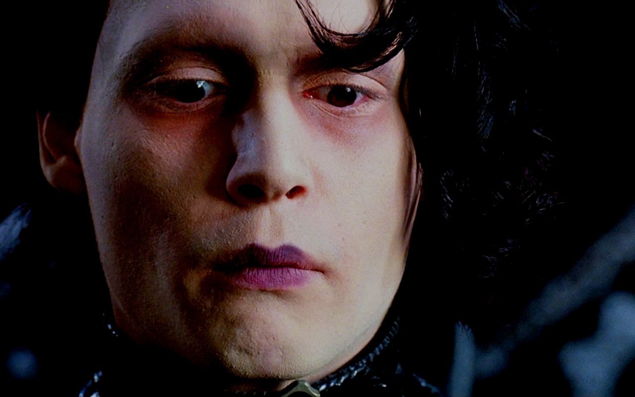 Edward Scissorhands Face Close Up