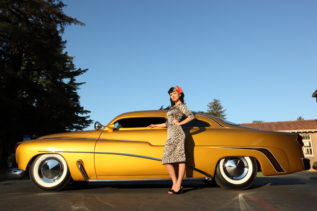 Timeless Style: Women, Cars, and Classic Charm Combined