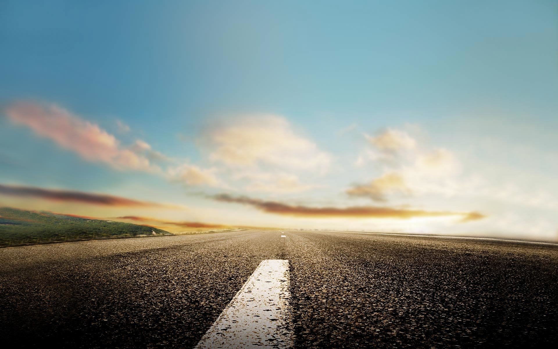 Download Man Made Road Image