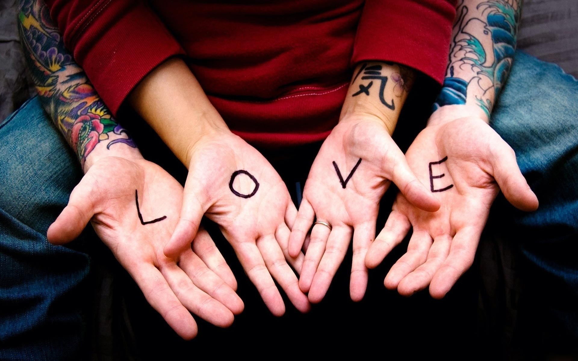 Inked Hands of Love