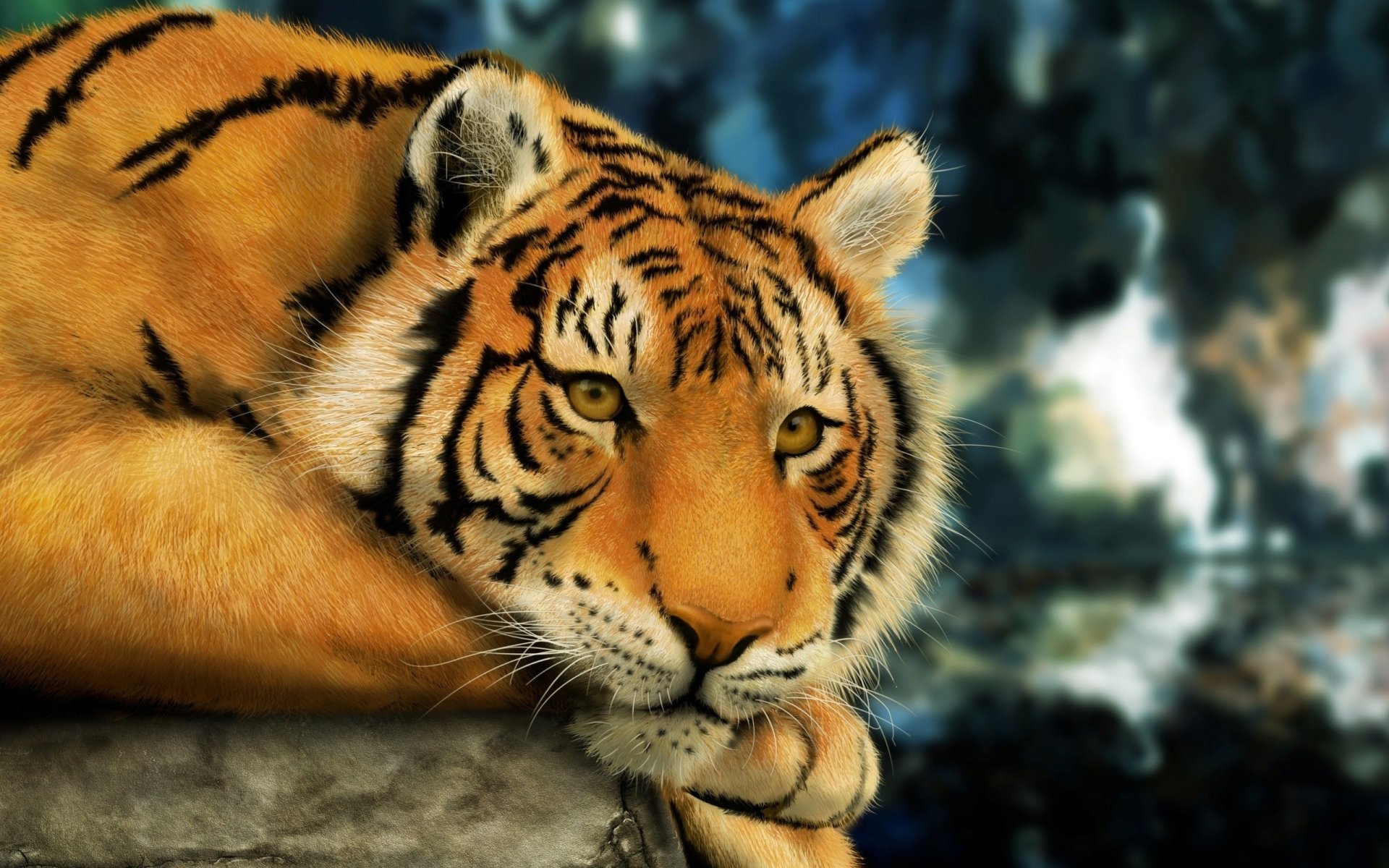 Majestic Tiger in Serenity
