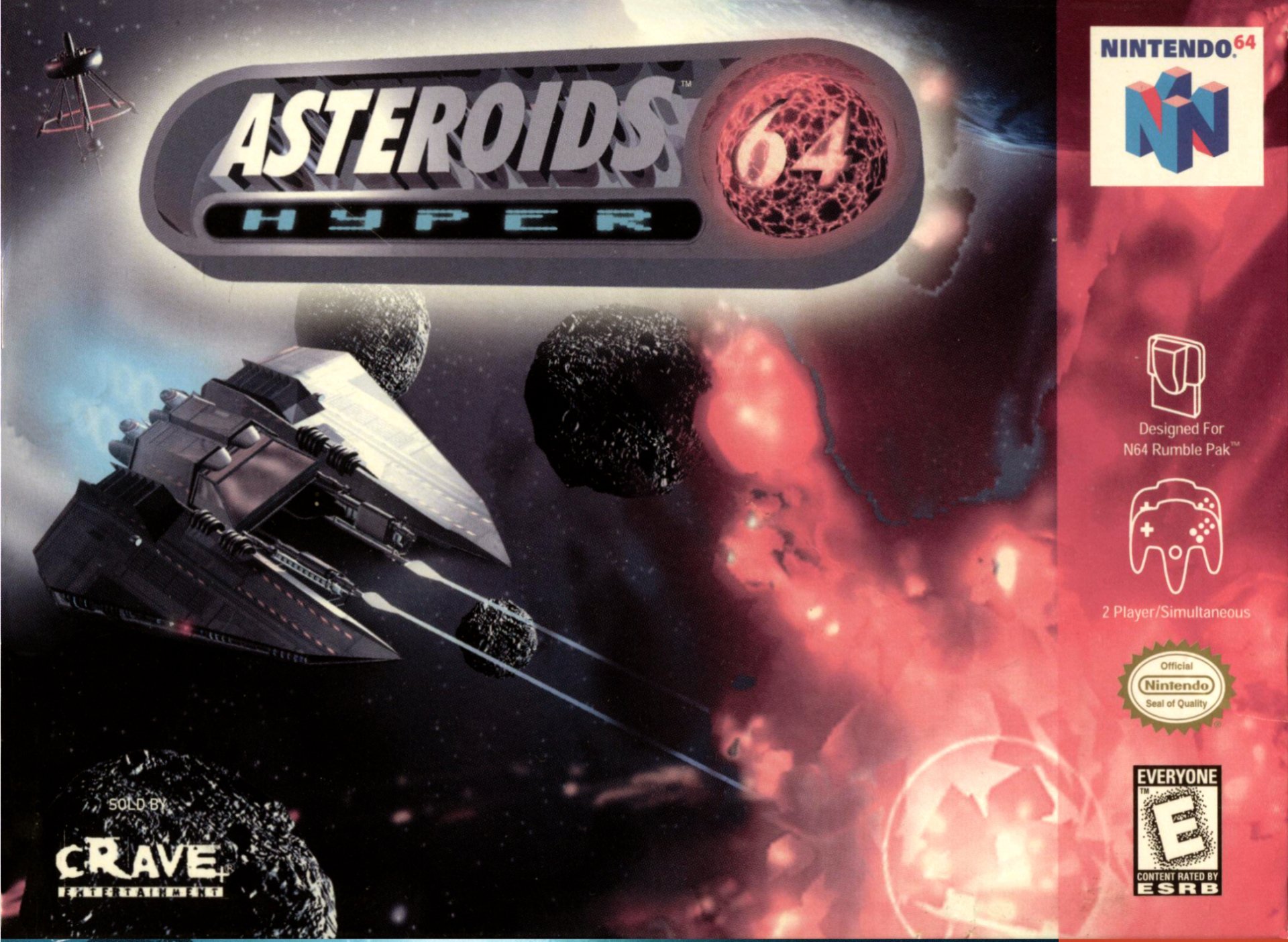 Asteroids Hyper 64 - Desktop Wallpapers, Phone Wallpaper, PFP, Gifs, and More!