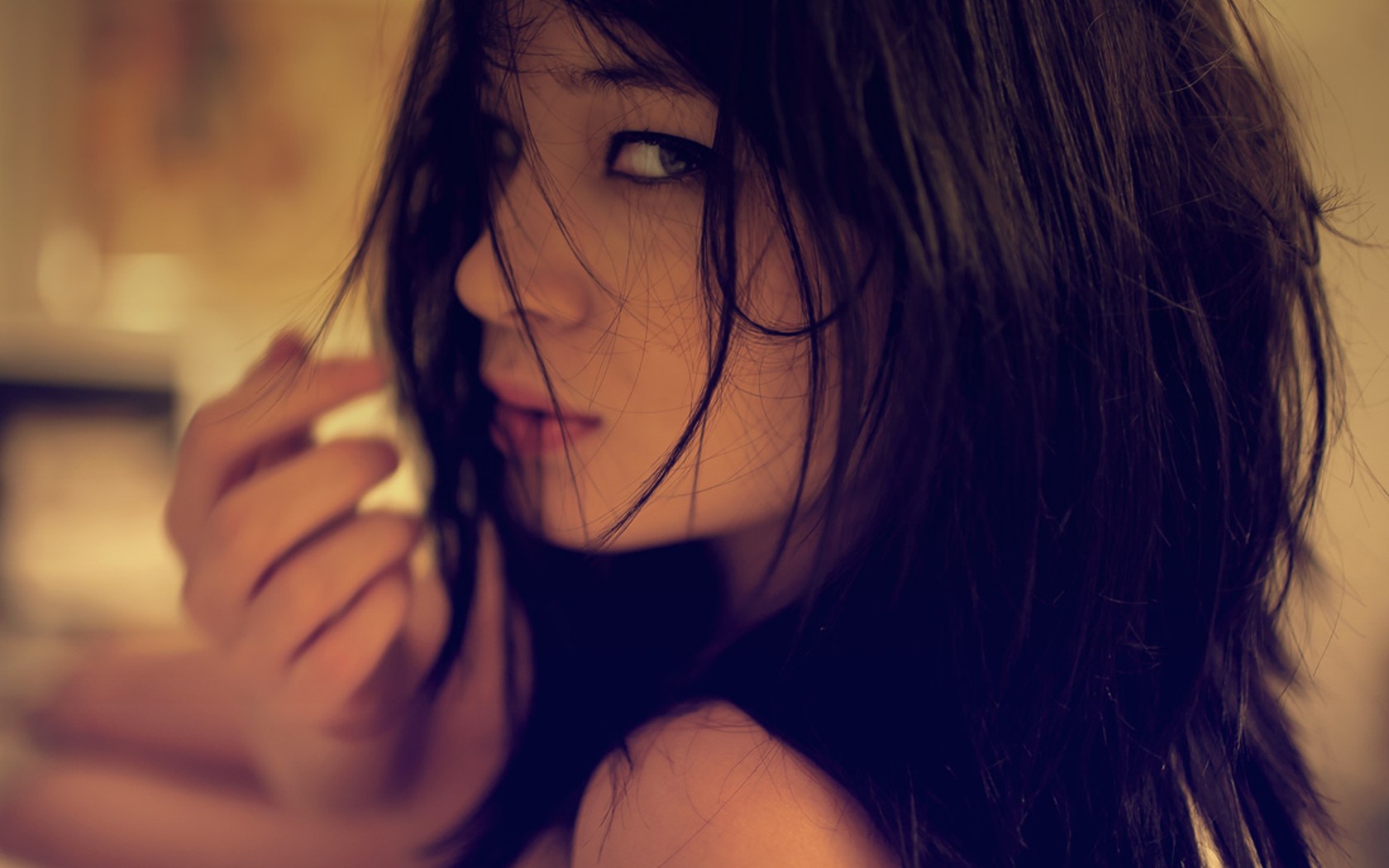 Captivating Gaze: A Portrait of a Woman