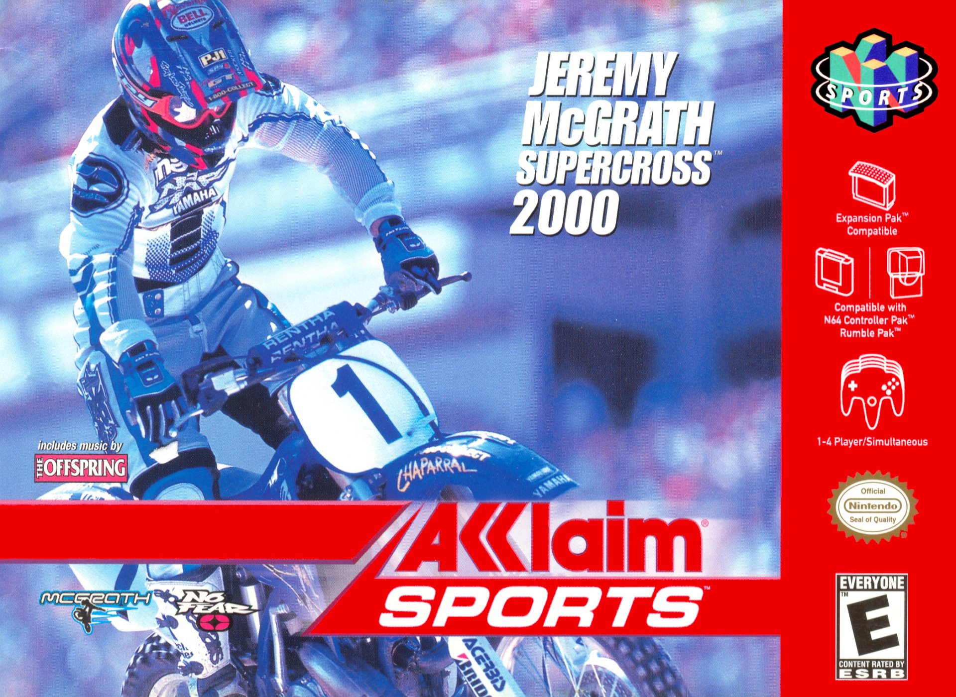 Jeremy McGrath Supercross 2000 - Desktop Wallpapers, Phone Wallpaper ...