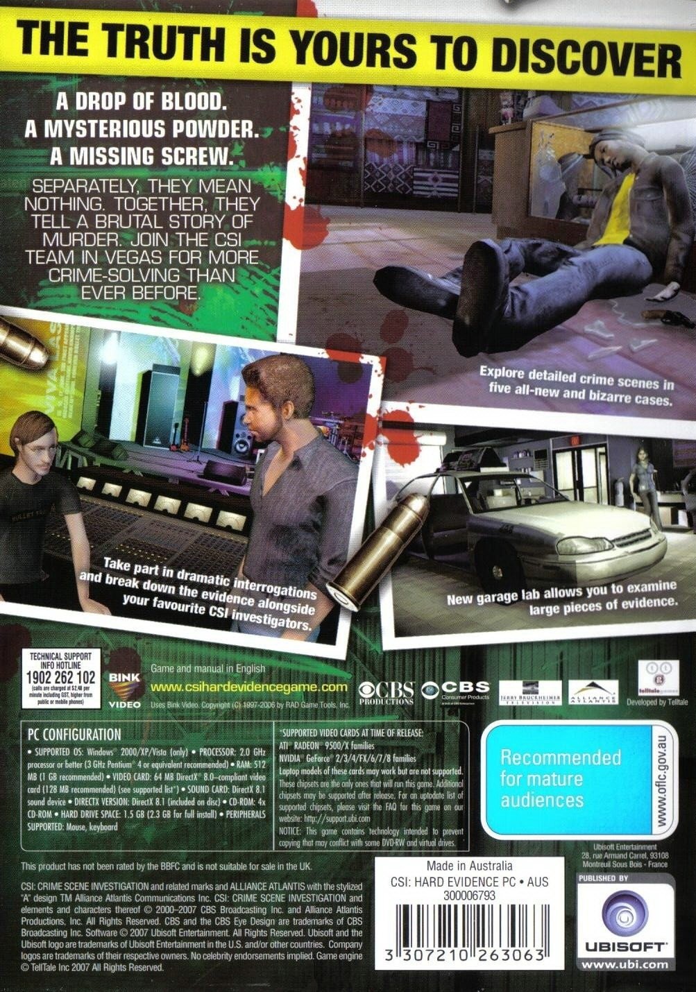 CSI: Hard Evidence - Desktop Wallpapers, Phone Wallpaper, PFP, Gifs ...