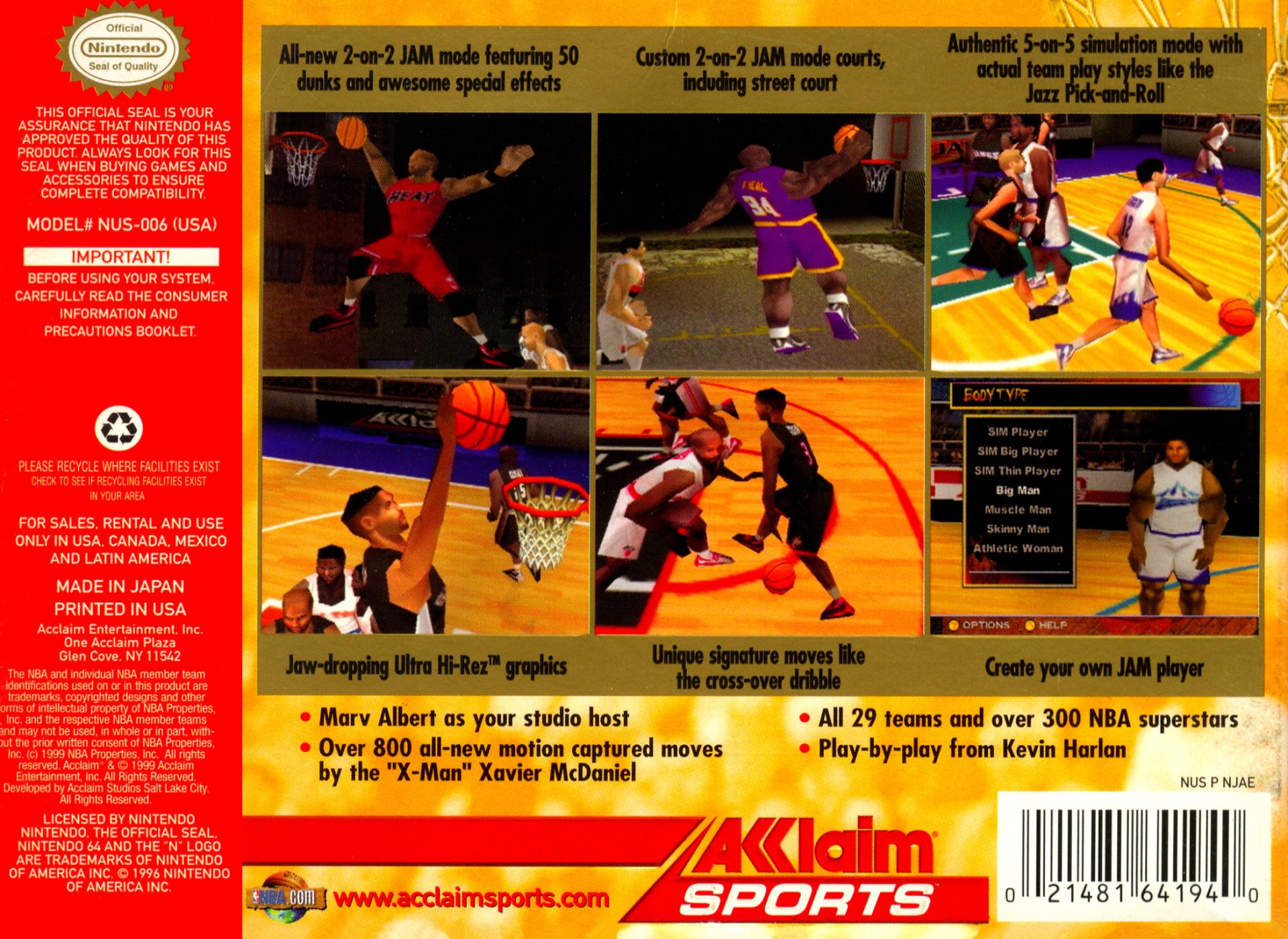 NBA Jam 2000 - Desktop Wallpapers, Phone Wallpaper, PFP, Gifs, and More!
