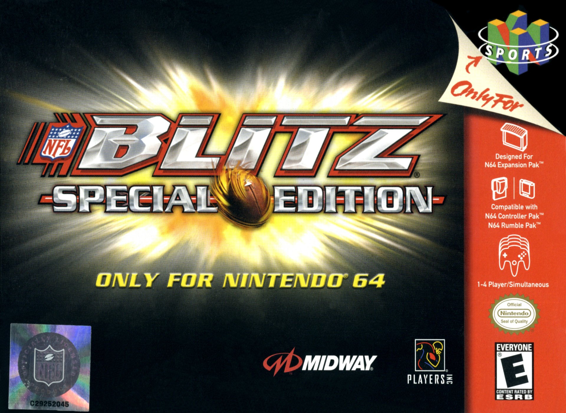 NFL Blitz: Special Edition - Desktop Wallpapers, Phone Wallpaper, PFP ...