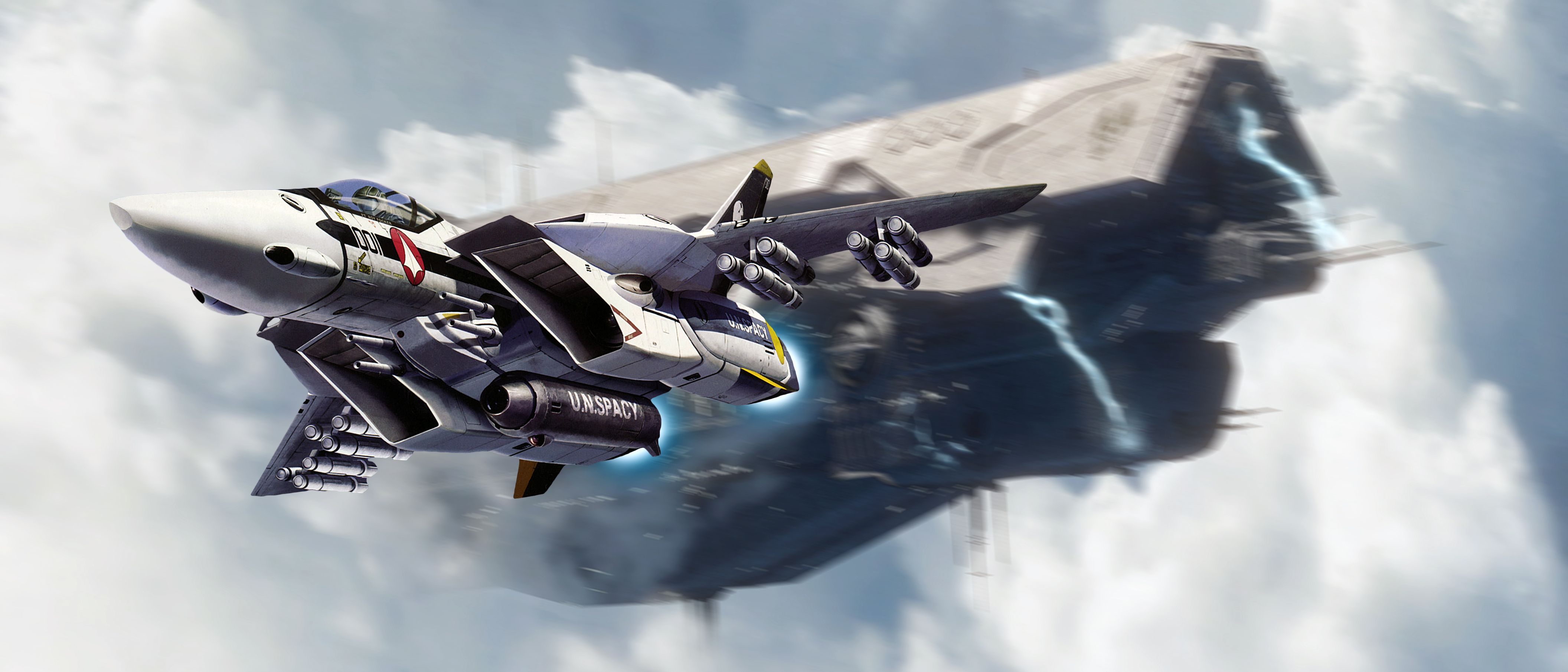 Download Veritech (Macross) Spaceship Anime Robotech Image