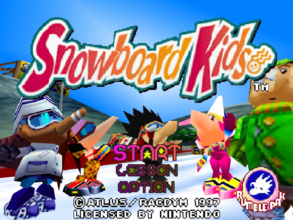 Snowboard Kids Picture - Image Abyss
