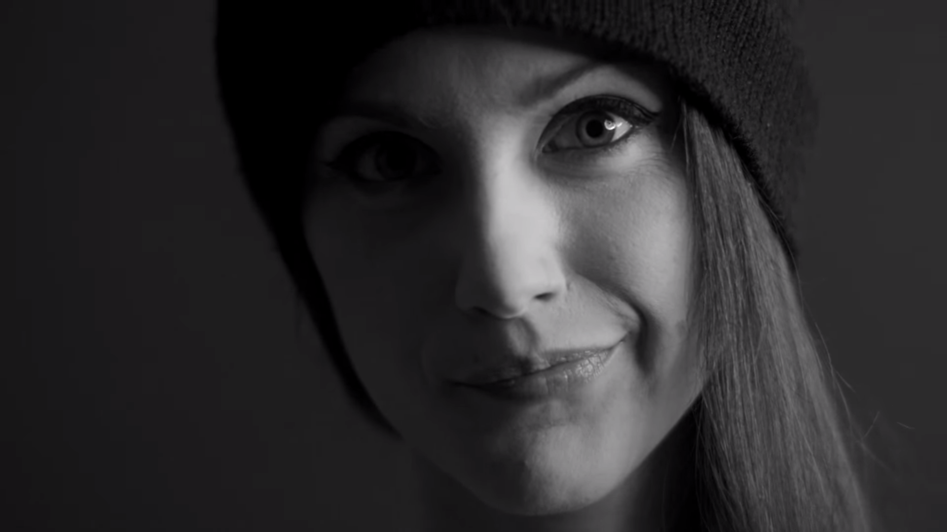 Shadowed Grace: The Woman Behind the Dark