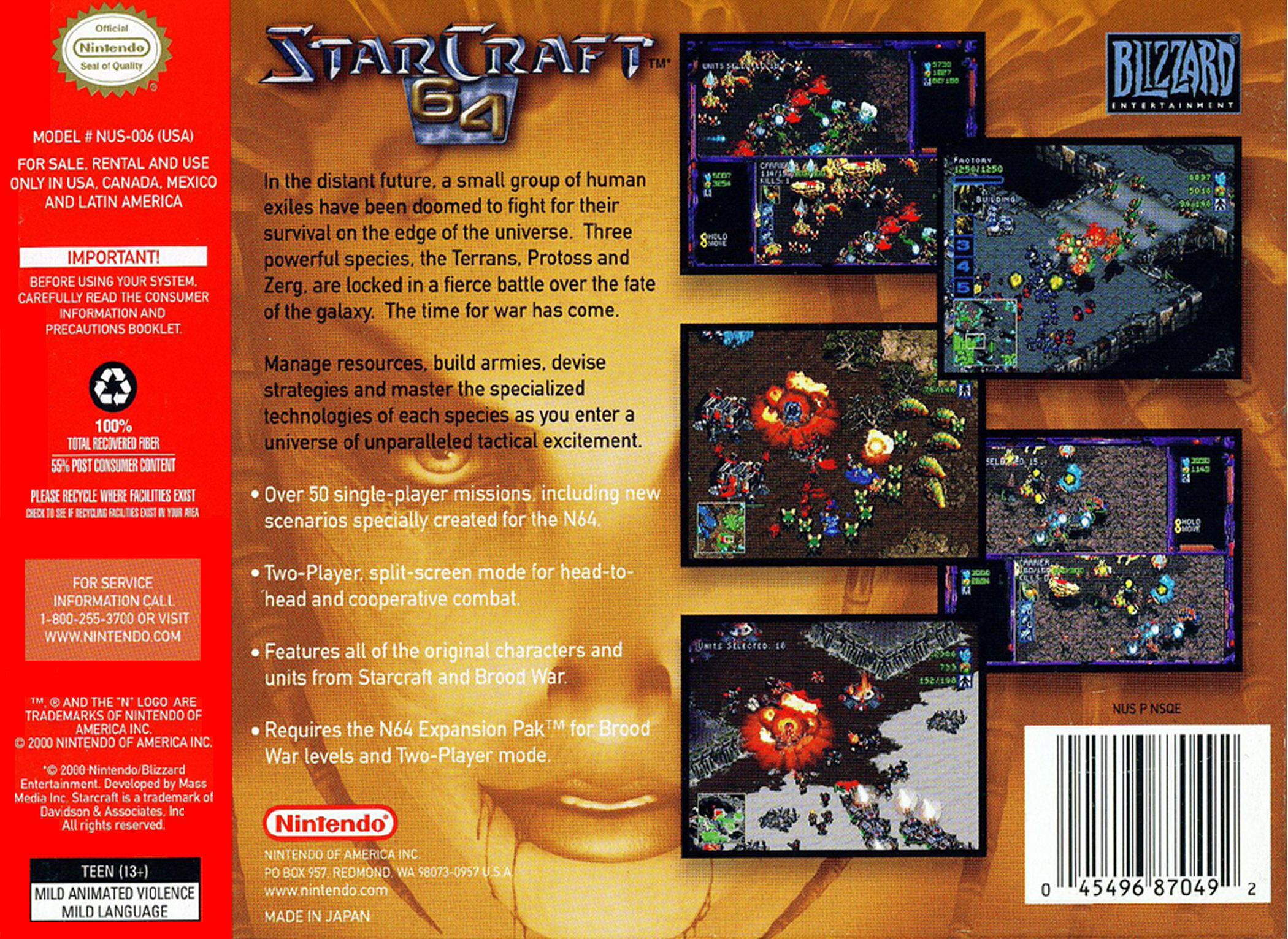 StarCraft 64 Picture - Image Abyss