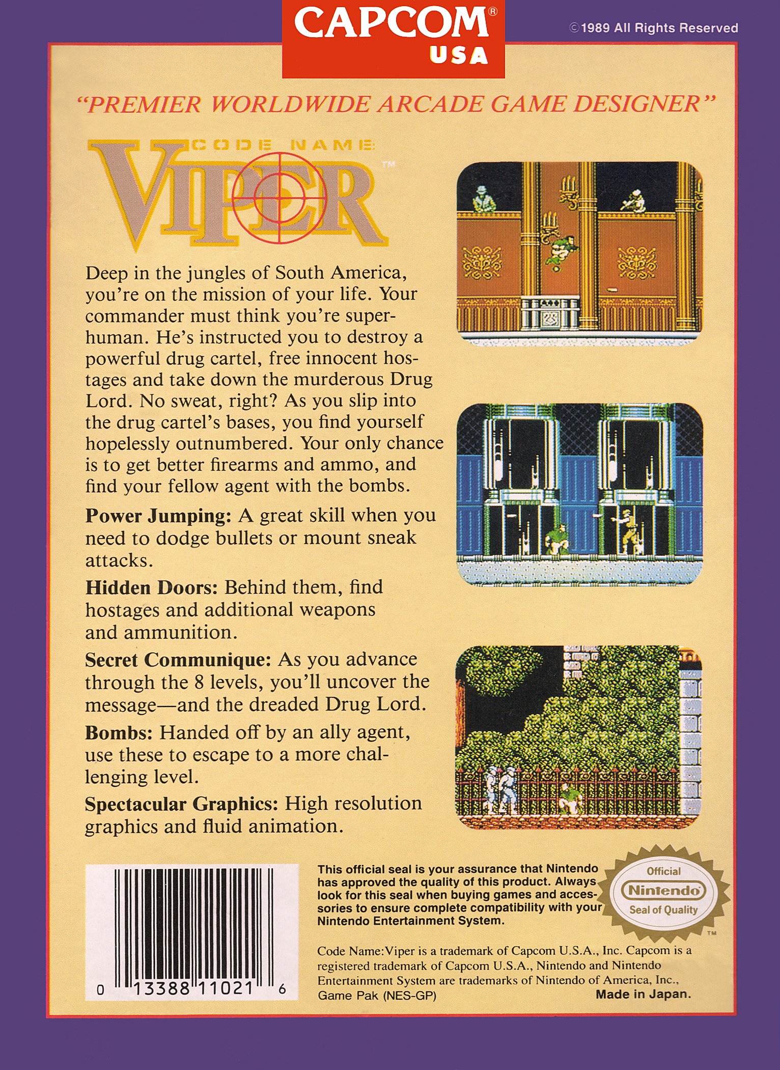 Download Video Game Code Name: Viper Image