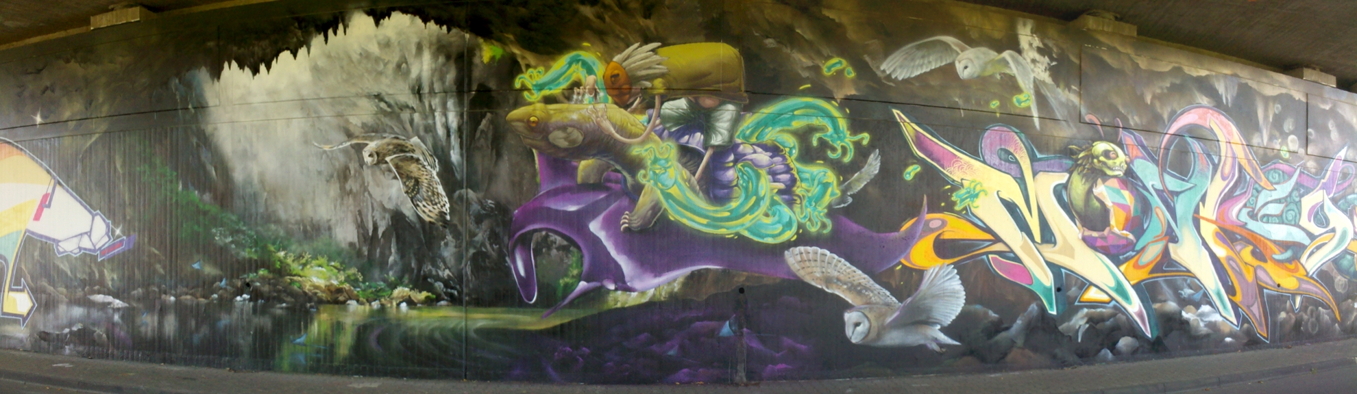 Vivid Expressions: A Journey Through Artistic Graffiti