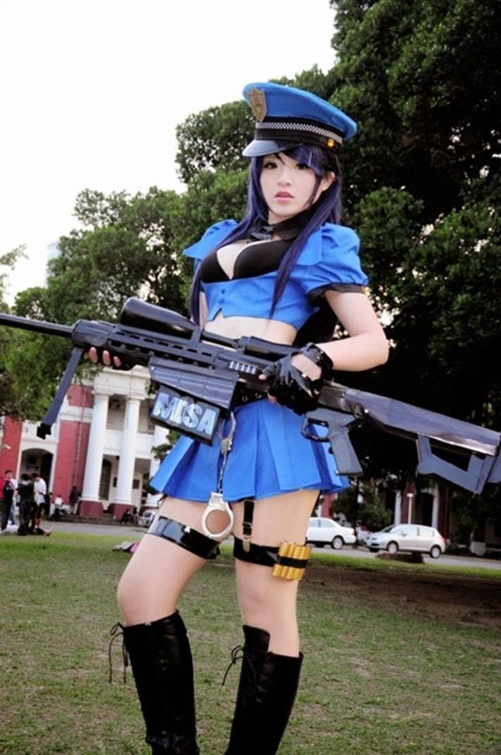 Caitlyn Cosplay League of Legends Misa by nadzar