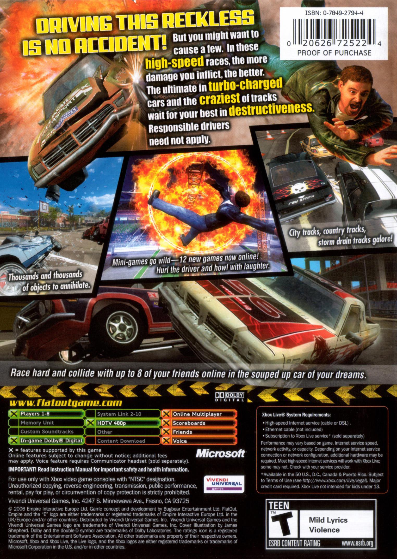 Wallpapers Flatout 2 Artwork Images: FlatOut 2 Xbox (19 Of 19)