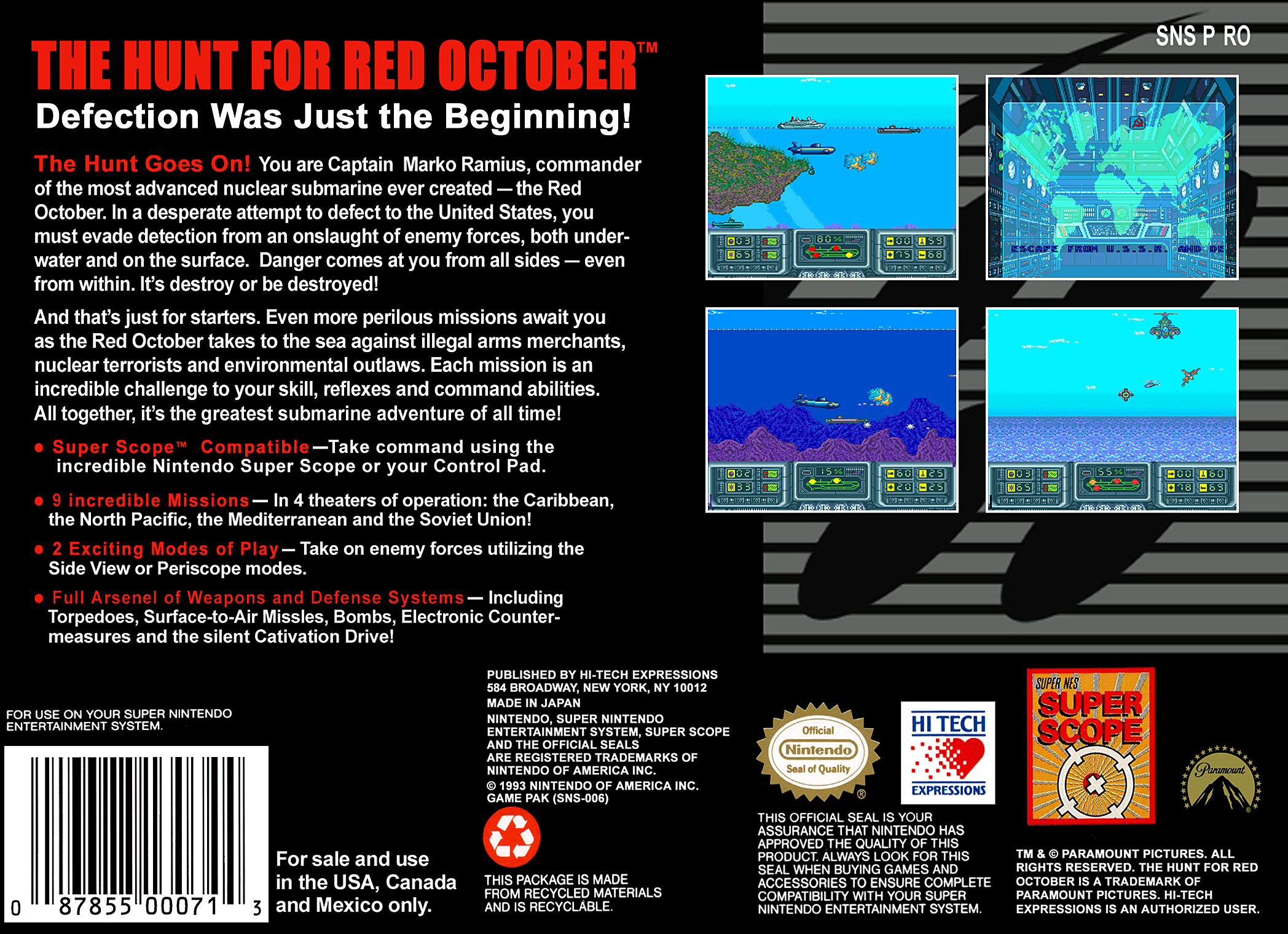 Download Video Game The Hunt For Red October Image