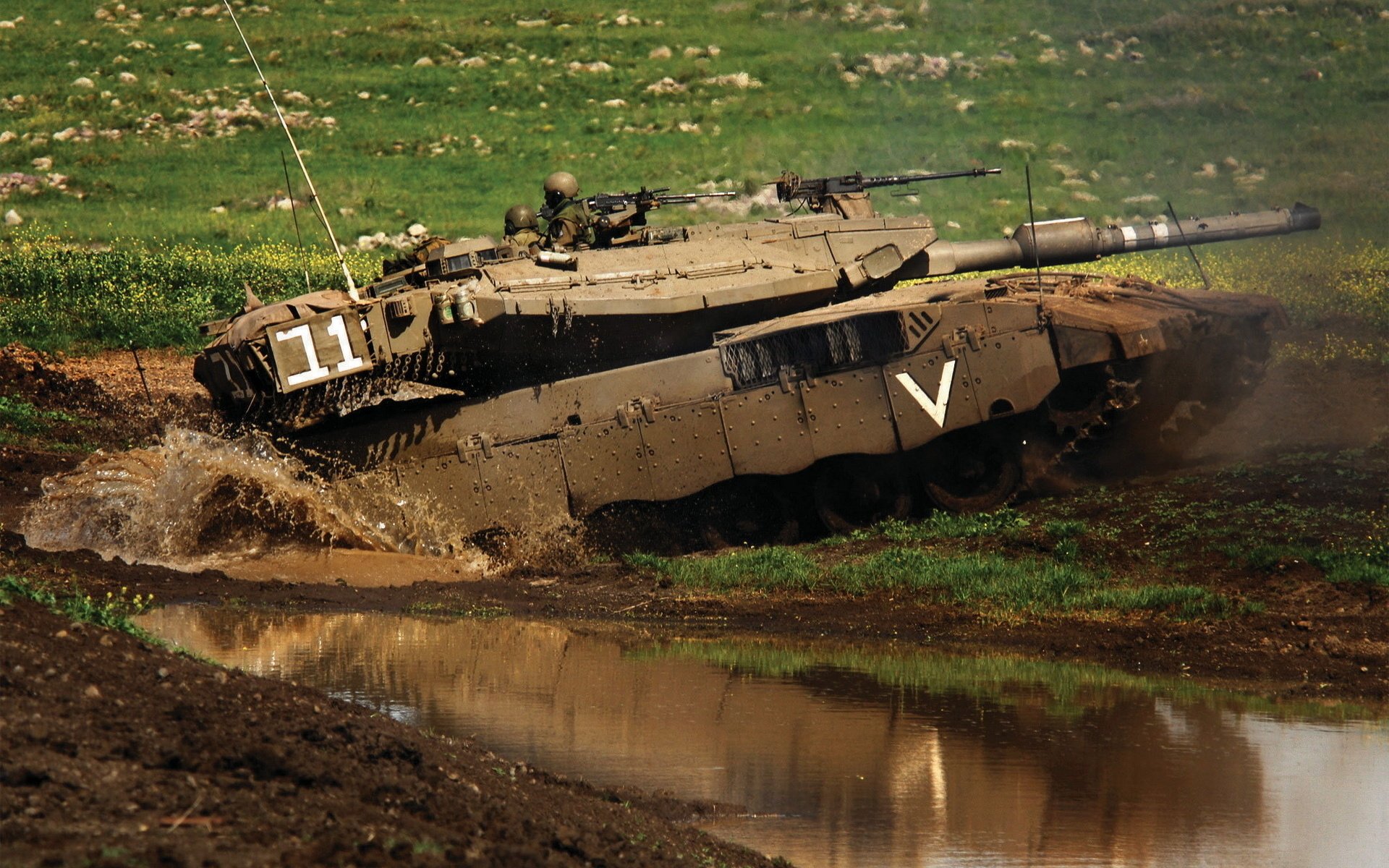 Battle-Ready Military Tank in Action