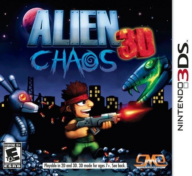 Alien Chaos 3D Video Game Box Art - ID: 27937 - Image Abyss