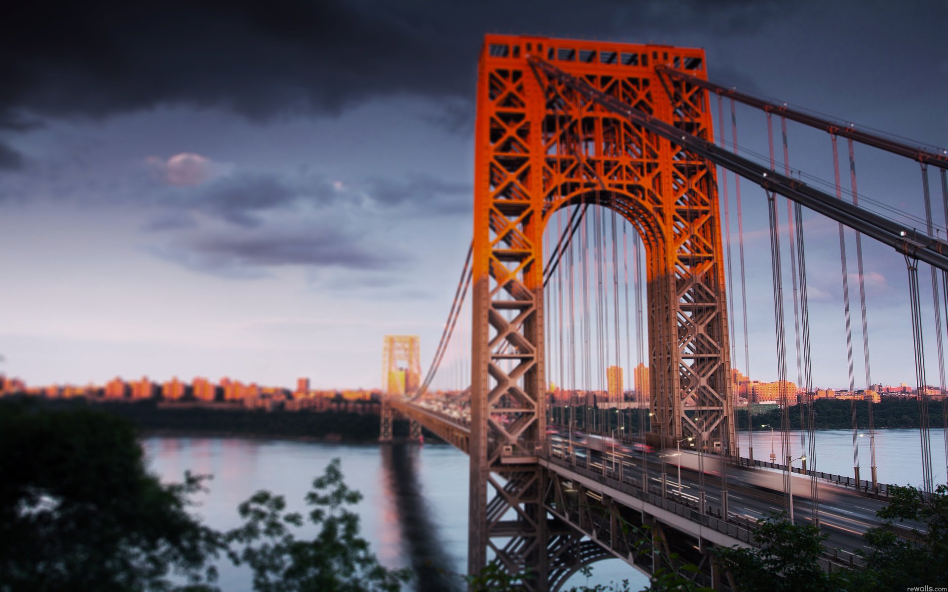 George Washington Bridge - Desktop Wallpapers, Phone Wallpaper, PFP ...