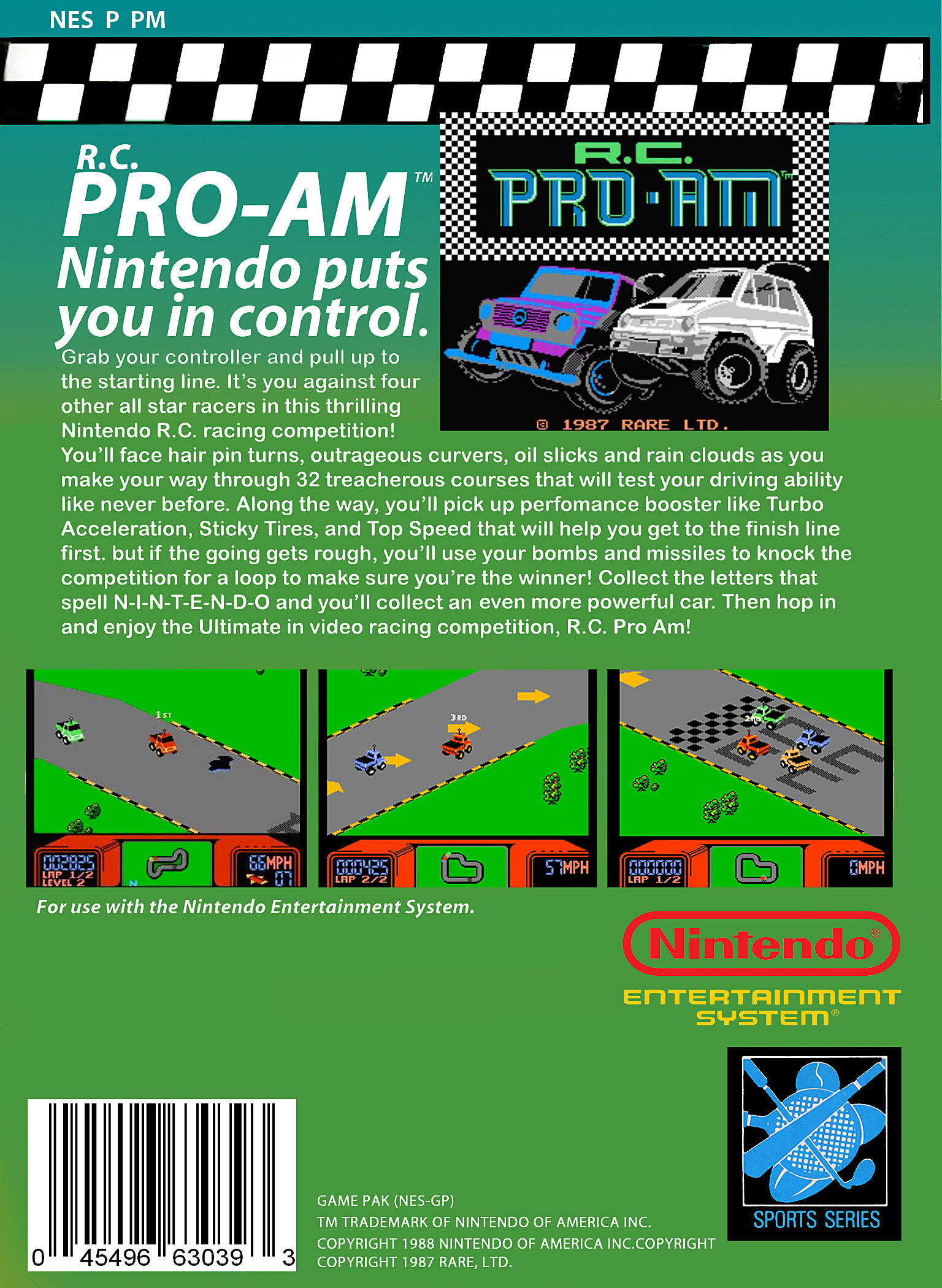Download Video Game R.C. Pro-Am Image