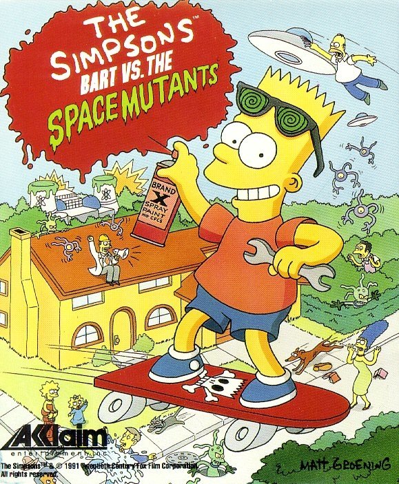 The Simpsons: Bart Vs. The Space Mutants - Desktop Wallpapers, Phone ...